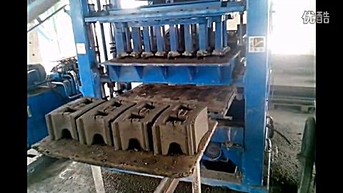 免烧砖圆形检查井砌块生产现场