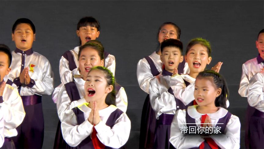 一首很好听的童声合唱《歌声与微笑》红领巾小百灵合唱团星火中队
