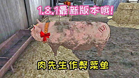 肉先生1.8作弊菜单,功能很强大哦