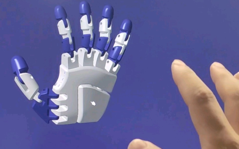 我的手在catia元宇宙里的数字孪生