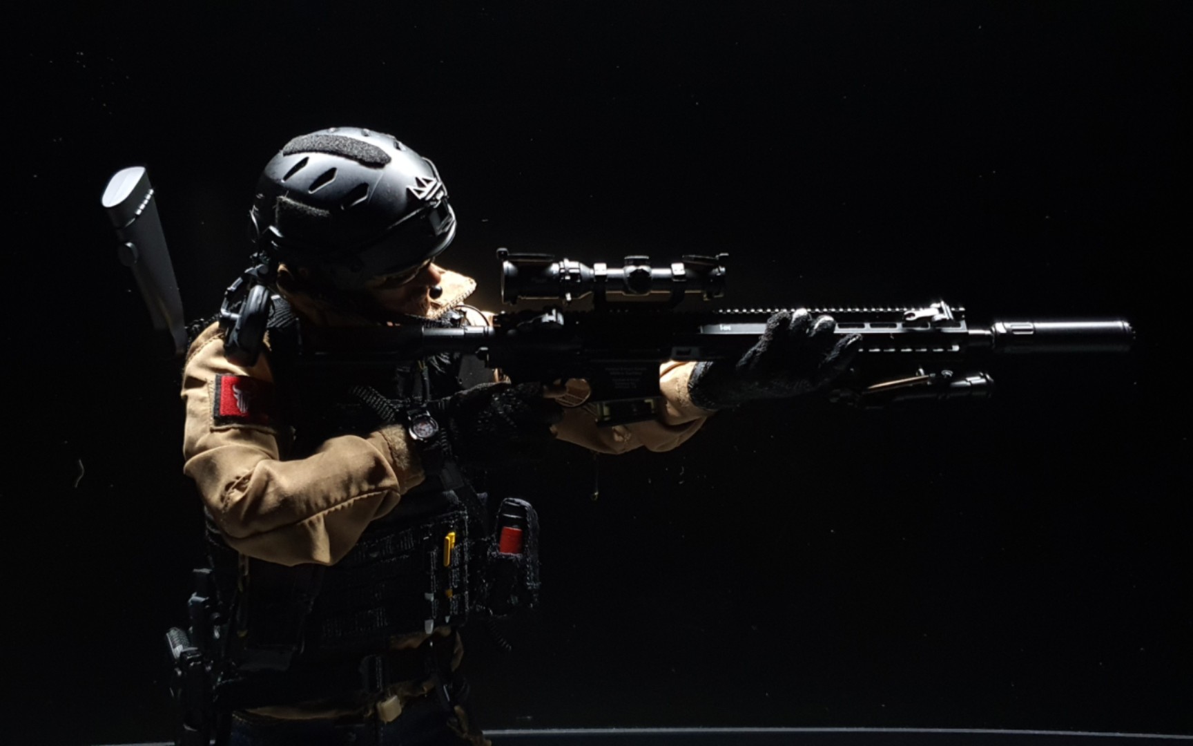 新手自D兵人分享ss es dam各种散件,半成品