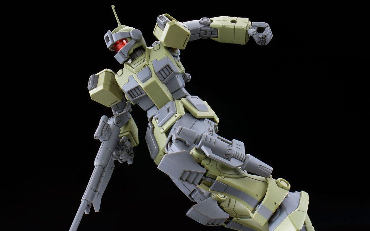 【定格动画NO.04】自动组装 高达模型 hggto(RGM-79SC 特装狙击型...