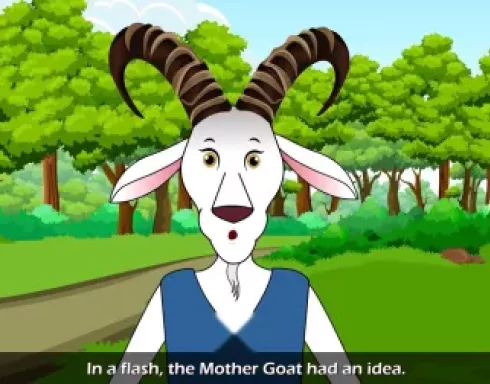 freeflyover : Wolf and the Seven Little Goats in English
