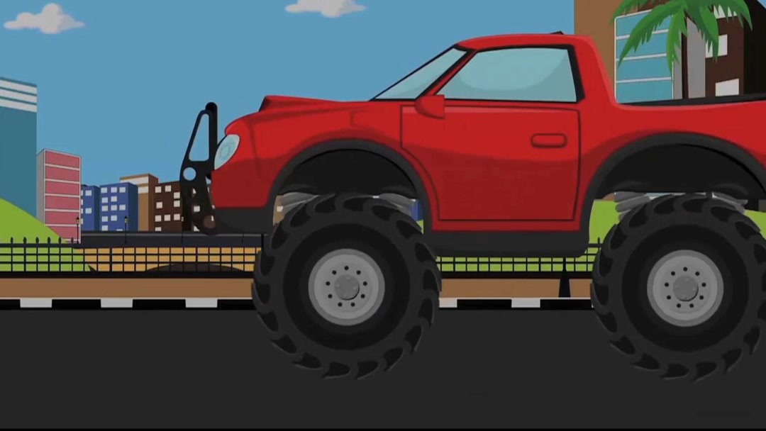 汽车动画小世界 第88集 交通工具大集合