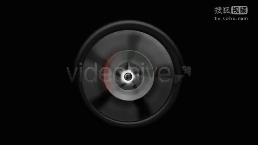 3417 高速旋转动画标志-ae模板ae片头