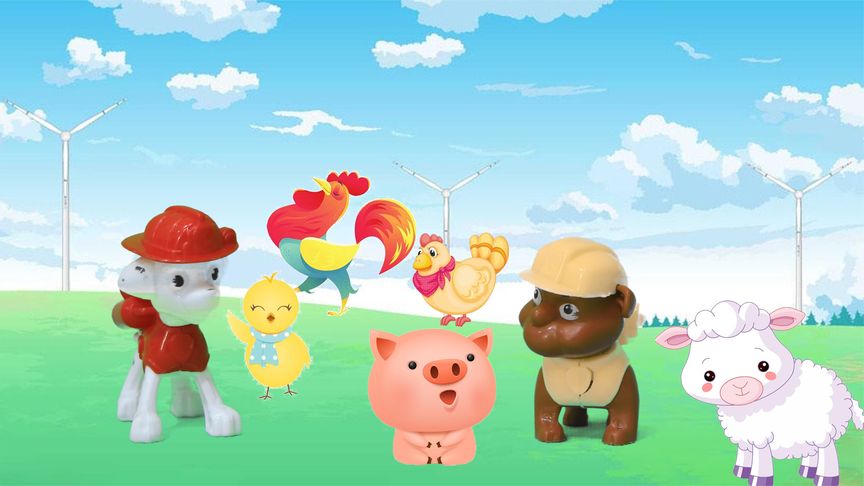 儿童剧:小砾和毛毛比赛模仿动物叫,你觉得谁模仿的最像呢?