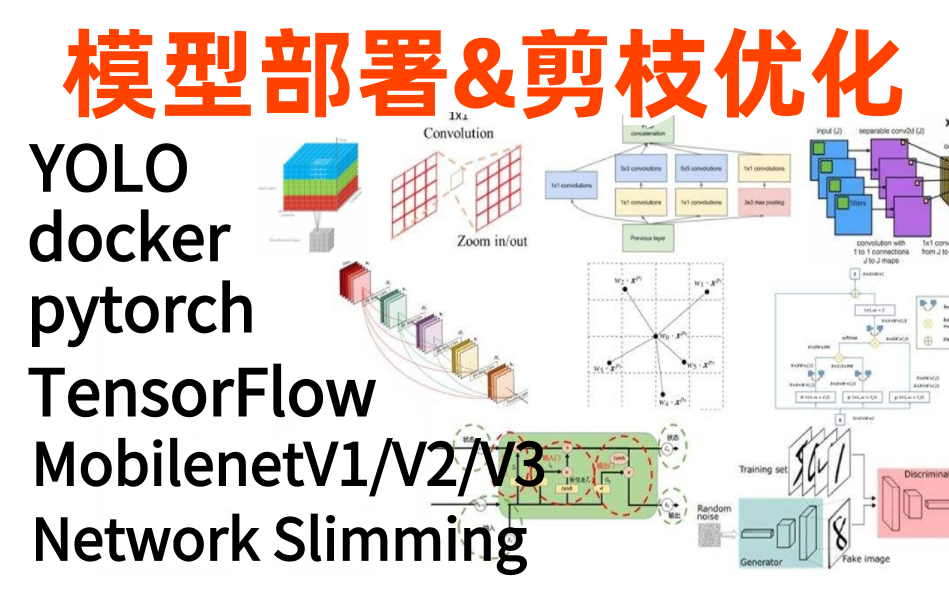 绝对是B站最完整的【深度学习模型部署与剪枝优化】教程!PyTorch+...