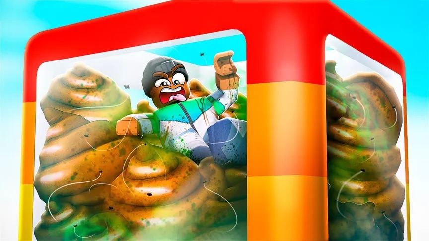 Roblox便便模拟器:搞笑比赛没想到奥利给还能这么玩!