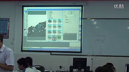 海南省2012年初中信息优质课视频《photoshop 中滤镜的使用》