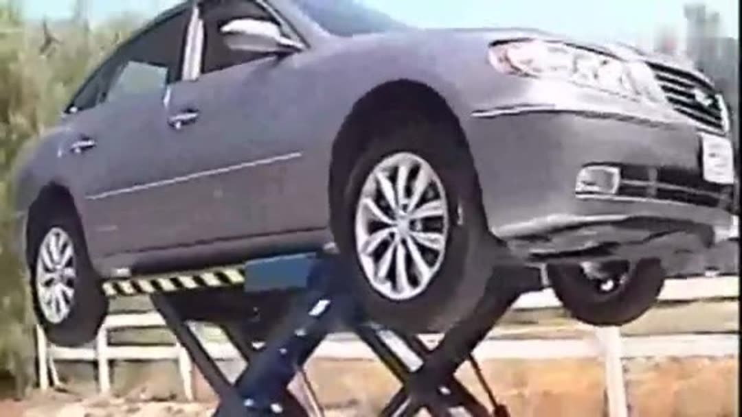 可移动的汽车举升机, 不用挖地洞