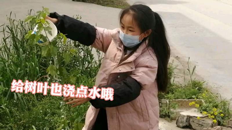 80后vlog关哥的第27天,全程记录与小孩的植树活动