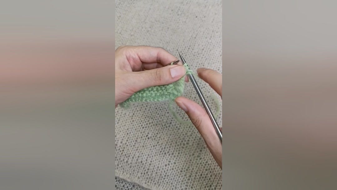 开衫门禁3针带上去的织法,这样织更好看#毛衣教程