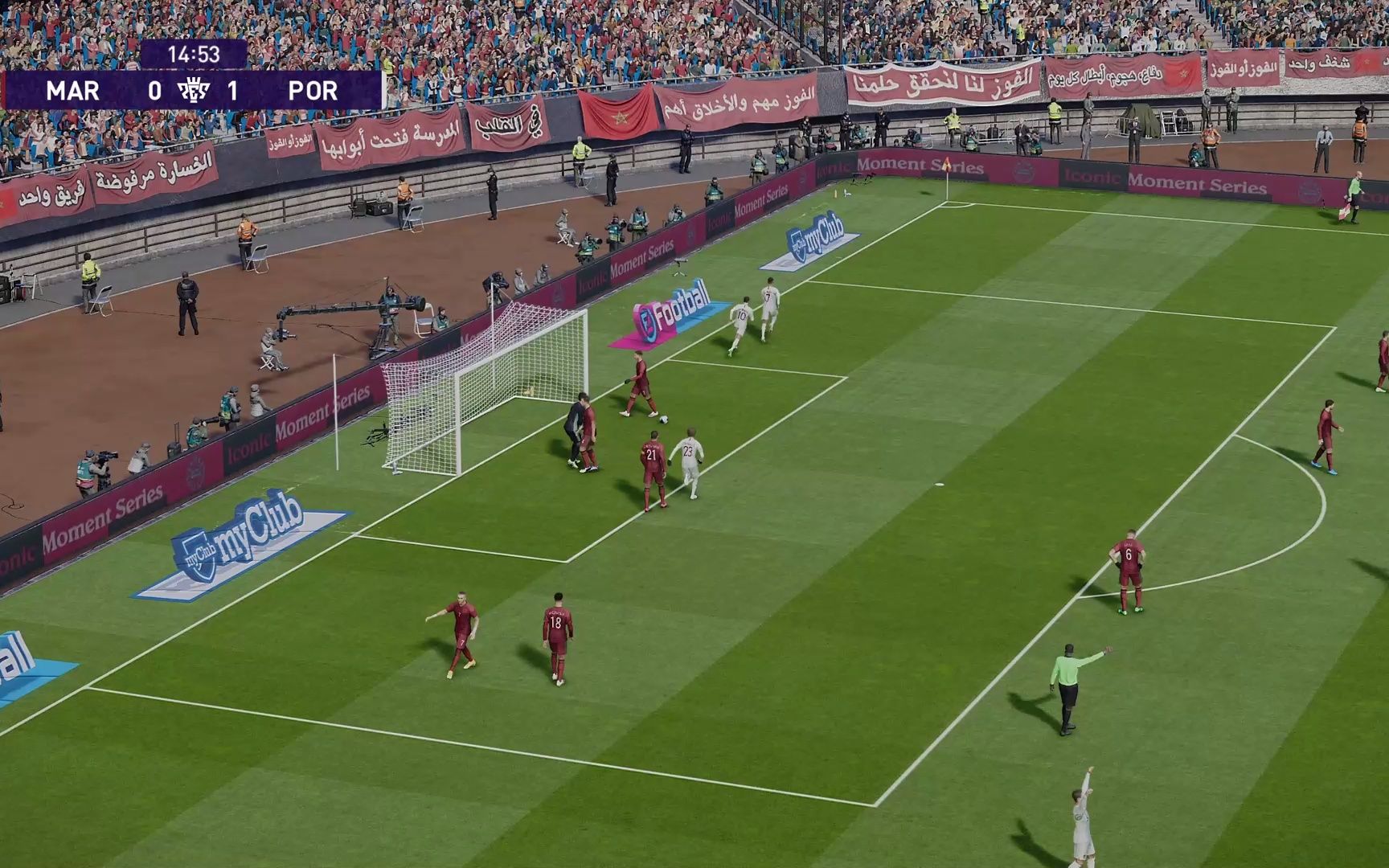 卡塔尔世界杯四分之一决赛 摩洛哥VS葡萄牙