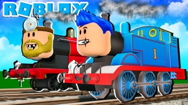 Roblox火车破坏模拟器:变成托马斯小火车!