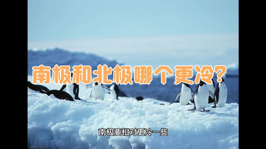南极和北极哪个更冷?