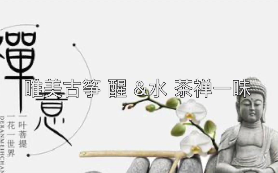 唯美古筝 醒&水 专辑茶禅一味 作曲覃晔茶与禅中华传统文化精髓空灵...