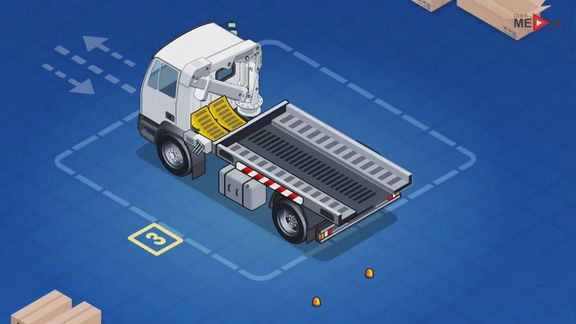 儿童动画,工程车动画,三轮车和运输车组装动画