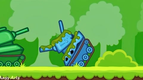 外国经典动画:出现了僵尸一样的坦克?这是什么病毒?