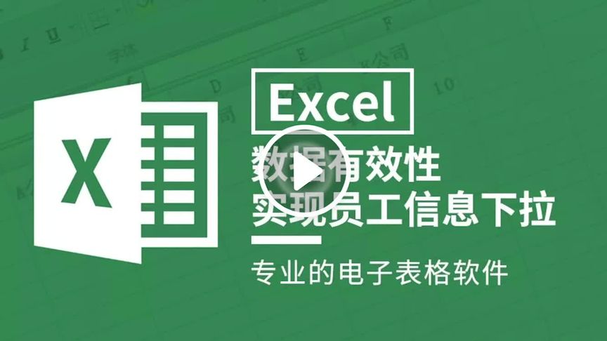 第60讲excel数据有效性实现运功信息下拉