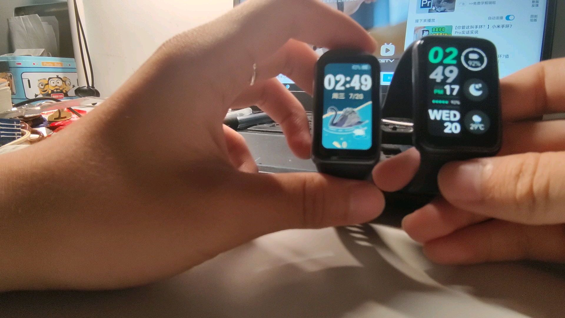 华为手环6nfc和oppo watch free对比