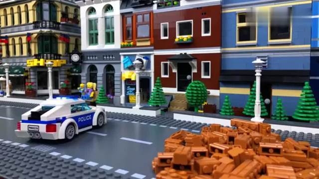LEGO乐高城卡通警察
