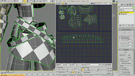卡能教育_3DMAX游戏教程_NPC_铁匠UV拆分19|3D培训班