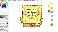 海绵宝宝儿童绘画教学1 亲子启蒙育儿学前早教 教你画海绵宝宝和...