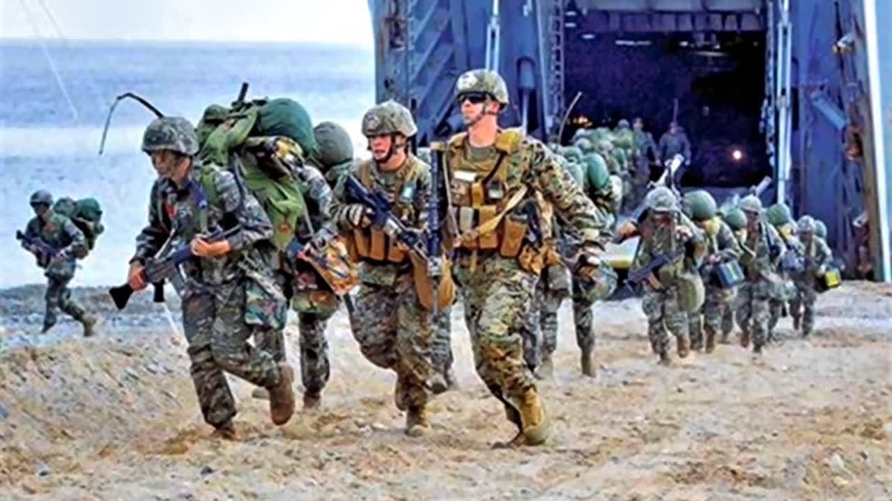 世界各国陆战队实力排行,东亚有两国上榜,美国位居第一