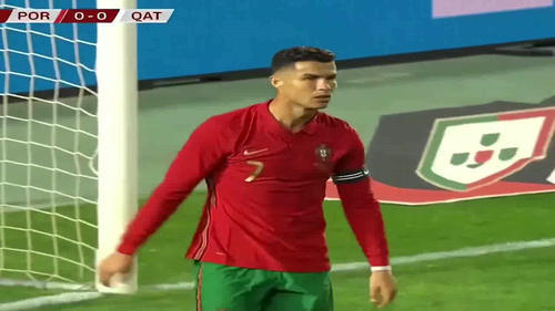 C罗推射破门助葡萄牙首开纪录!