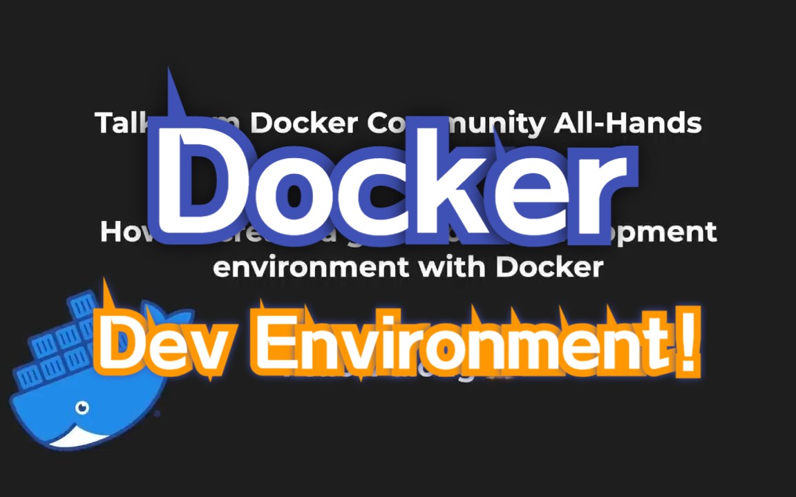 如何用Docker创建一个优秀的开发环境!