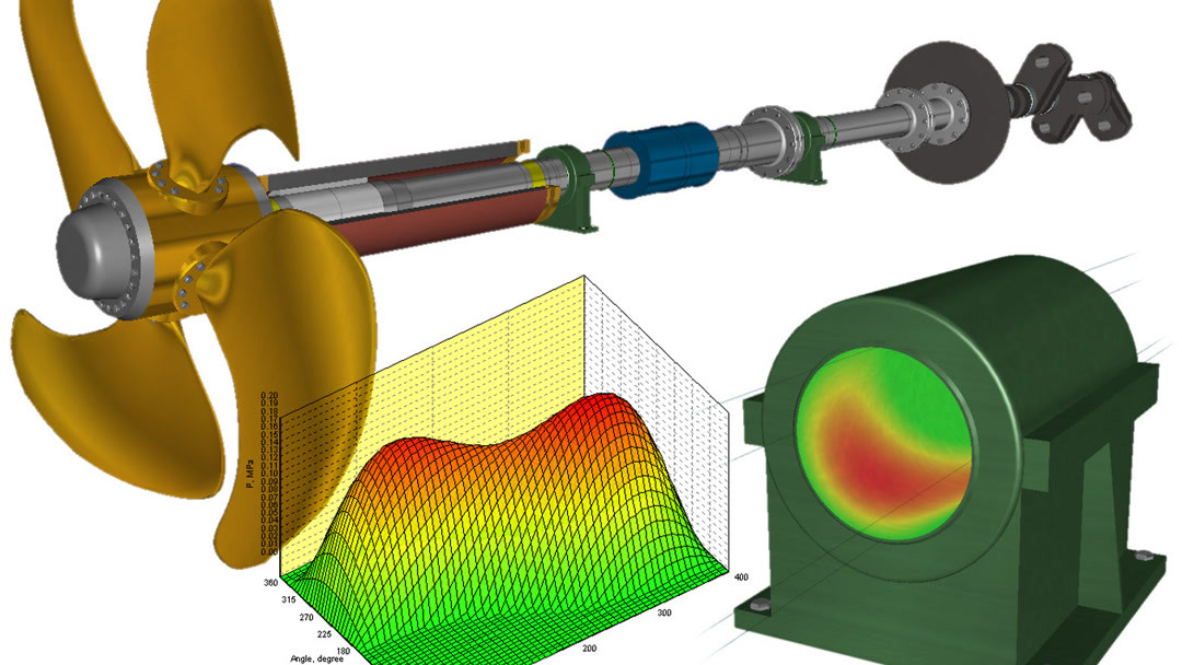 ShaftDesigner轴系校中与振动计算软件-3D建模设计