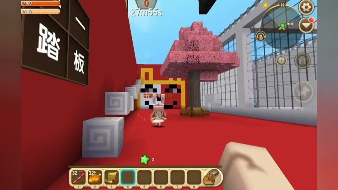 迷你世界小铃铛和木鱼