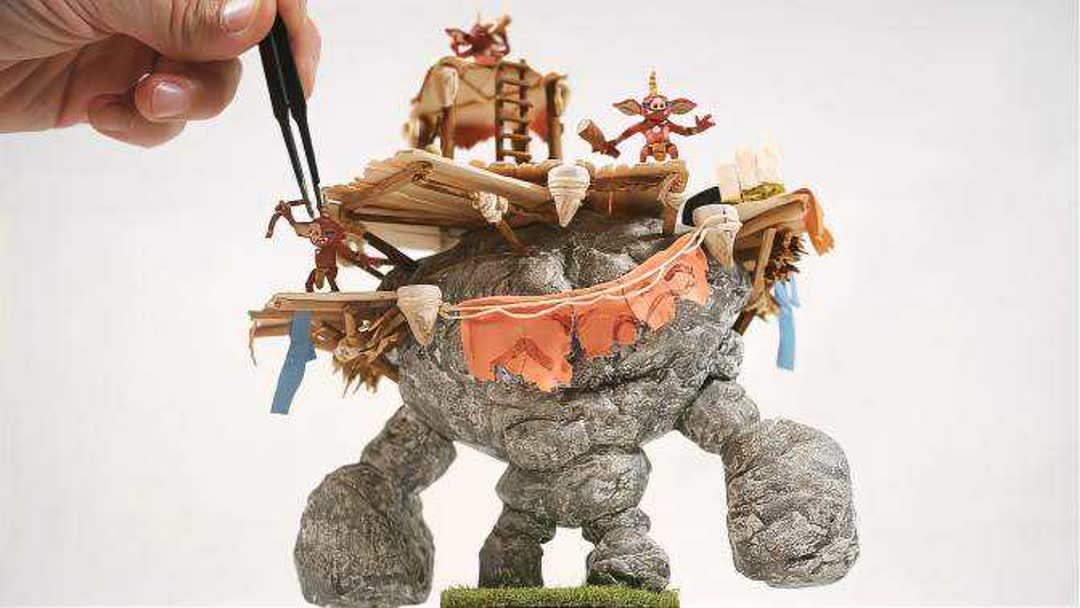 【场景技巧】塞尔达传说旷野之息2 制作一个波克布林和石头巨人