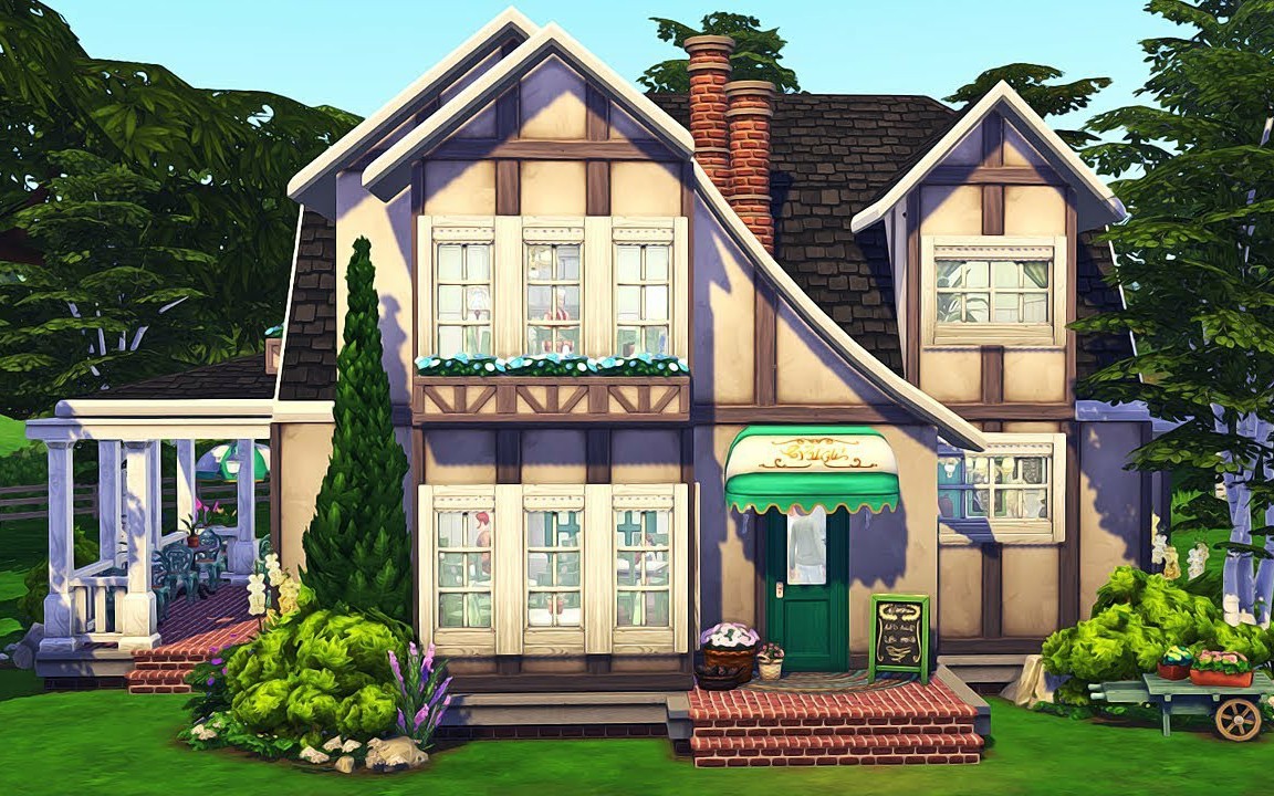 【模拟人生4速建|搬运】乡村咖啡馆 by SimLicy