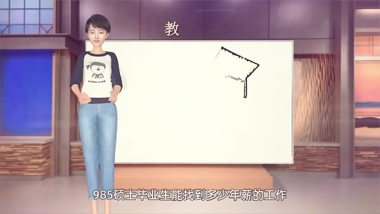 985大学硕士毕业生,能找到多少年薪的工作