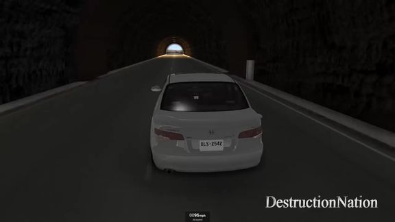 模拟各种车辆高速翻转坡道碰撞#6