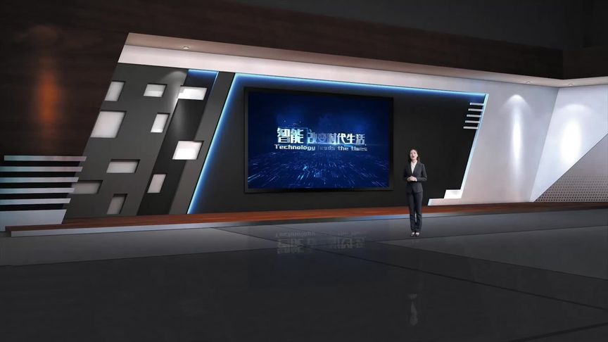 虚拟演播室场景合集#录播 #演播室 #融媒体 #多媒体 #微课