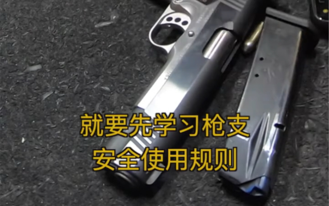 枪支安全使用规则