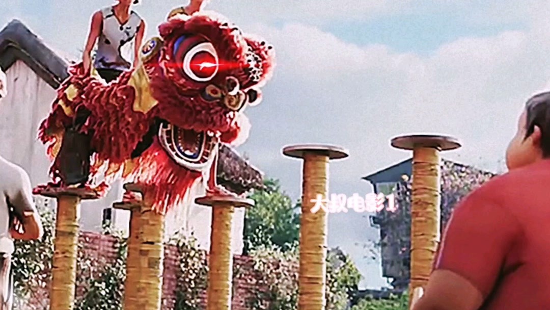 舞狮少年精彩片段一