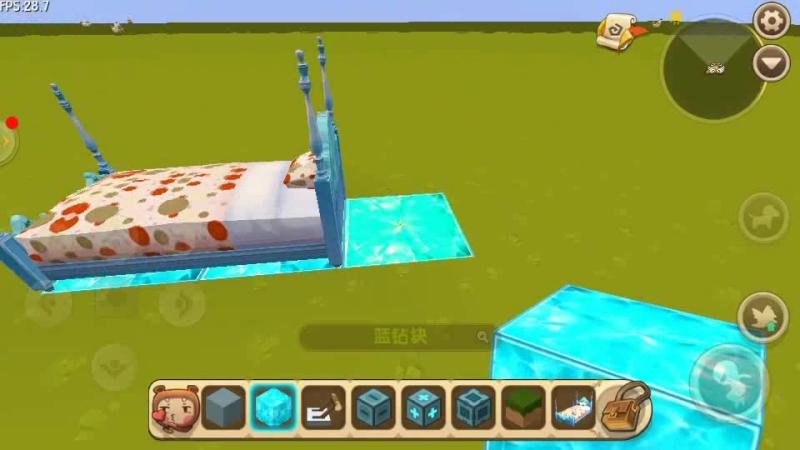 迷你世界上下滑动双人床教程,有点意思!