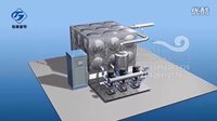 箱式无负压供水设备三维动画-工业动画-机械动画