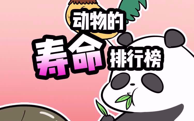 动物的寿命排行榜