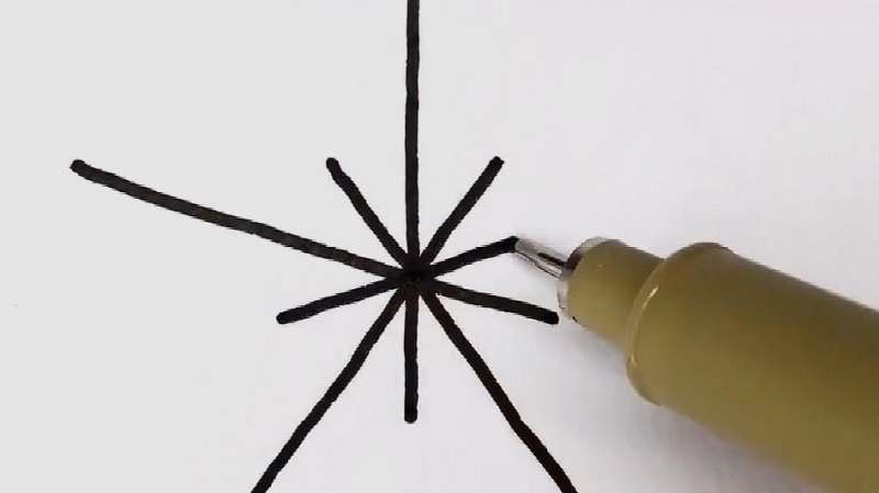 你知道五角星的另一种画法吗,不会的赶紧学起来