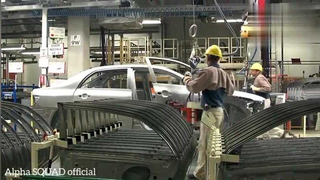 工厂实拍丰田卡罗拉工厂生产过程