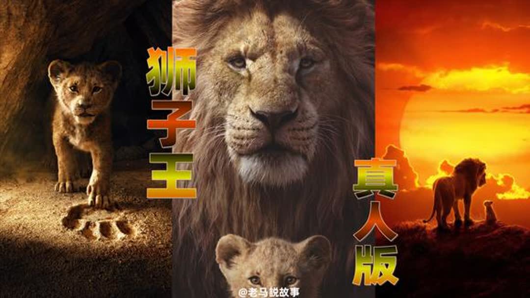 一部欧美动画真人电影,狮子占山冕为王,幼狮长大护家园