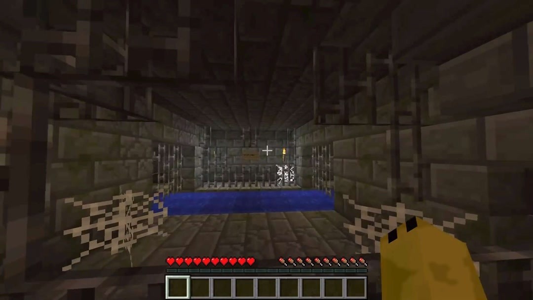 我的世界 怎么会有这么多蜘蛛网