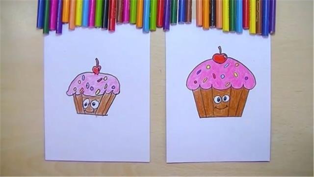 你会画美味的蛋糕吗