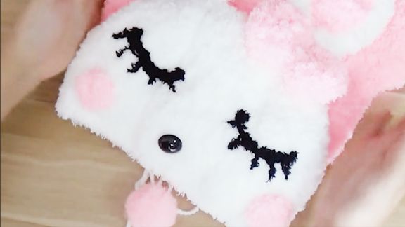 婴儿宝宝毛衣棒针编织——毛茸茸的兔子马甲主体