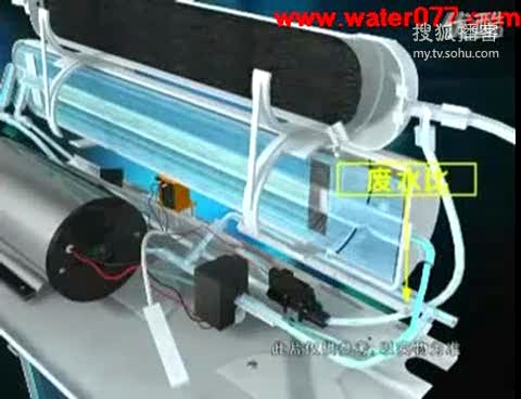 纯水-5级过滤净水器的工作原理