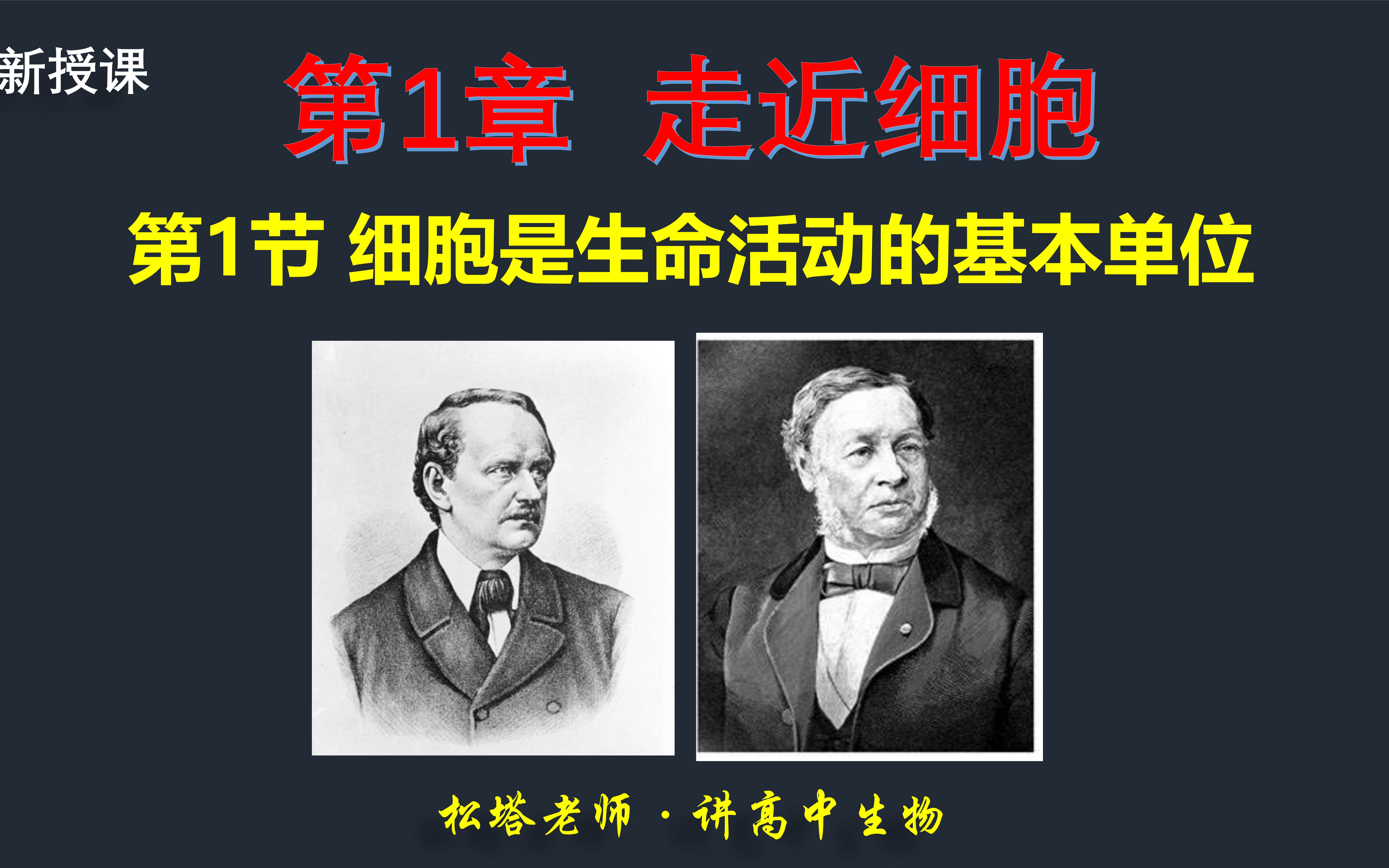 【新版高中生物】必修一 1.1细胞是生命活动的基本单位